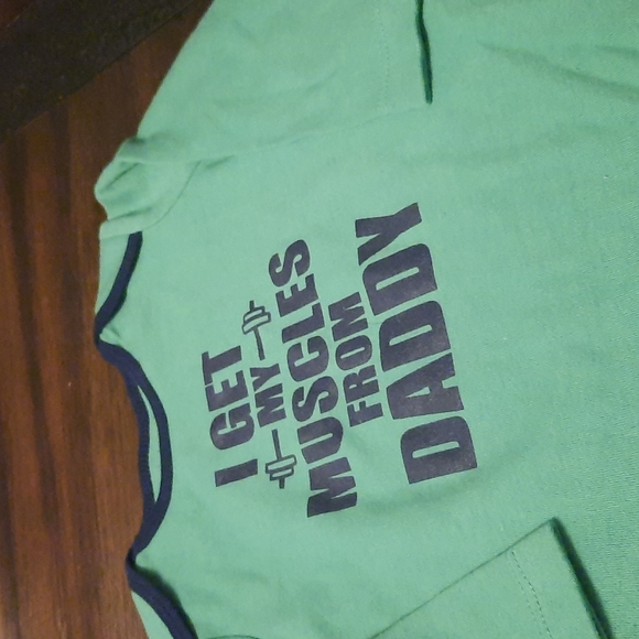 Carter's | One Pieces | Muscles From Daddy Onesie Carters 6 Months ...